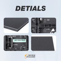 China Flexible LED Display Module HUB75 320x160mm SMD RGB P2.5 Soft Panel Matrix 400g for sale