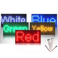 China LED Video Display Panel P10 Single Color LED Module with High Brightness and Nova System for sale