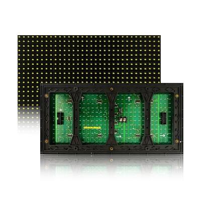 China Waterproof DIP546 P10 Single Color LED Module 100000 Hours Lifespan AC110V 220V for sale