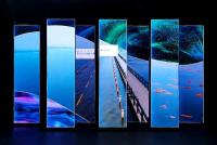 China High Definition D2.5 Outdoor LED Display Strip for Company Park Hospital Applications AC110V 220V for sale