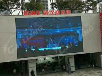 China CAILIANG D4 Full Color LED Display Strip 110V 220V for Outdoor Advertising for sale