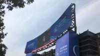 China CAILIANG D-P8 LED Display Panel 320x160mm Novastar AC110-220V 1GB+32GB for sale