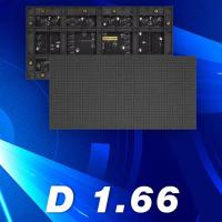 China Indoor D1.66 LED Display Module 100000 Hours Lifetime FCC Certified AC110V 220V for sale