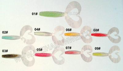 China New design best sale 4.6g /8.0cm artifical soft fishing lure for sale