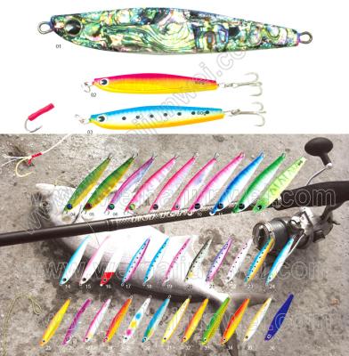 China New design best sale 20.0g 7.5cm lead fishing lure for sale