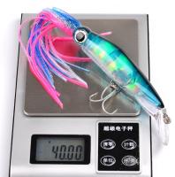 China ABS octopus squid jig fishing lure crank bait hook shrimp tackle with 1/0# hook for sale