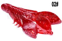China new style  90mm 12.5g butterfly shrimp soft fishing lure for sale