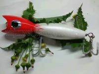 China new 20cm/110g best sale wooden popper fishing hard lure popper bait/saltwater/trolling lure for sale
