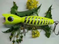 China new 20cm/110g best sale wooden popper fishing hard lure popper bait/saltwater/trolling lure for sale