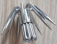 China new stainless steel 4.0mm 5bars squid jig umbrella hooks for sale