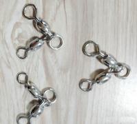 China Black/white color    1/0x2/0 2/0 x3/0 3/0x4/0 4/0x5/0 5/0x6/0  3-way tremble crane swivel for sale