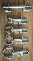 China Single hook  Double hook fork shaped spring shackle diving hook  high Rust-proof  good strength for sale