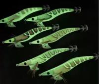 China Realistic Squid Jig Fishing Lure Mimics Natural Prey to Improve Squid Bite Probability in Various Environments for sale