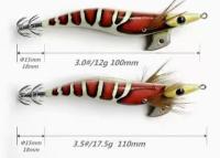 China Realistic Squid Jig Fishing Lure Mimics Natural Prey to Improve Squid Bite Probability in Various Environments for sale