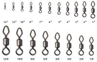 China Black/white color  copper  14# ~12/0# diamond  round swivel    heavy strength Anti-slip easy to connection for sale