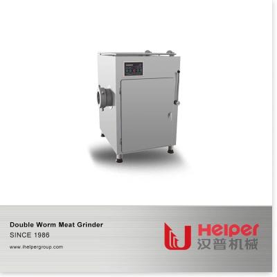 China Double Worm Meat Grinder Frozen Meat Grinder for sale