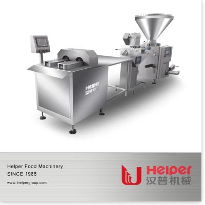 China OEM Vacuum Sausage Stuffer Binded Sausage Production Machines for sale