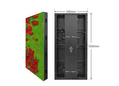 China P3.91-7.86 outdoor 500*1000 acrylic LED display die casting aluminum ground screen 1920hz for sale