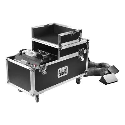 China DMX512 Stage Mist Machine Remote Control 3000w 2 Tubes Fog Machine On Stage for sale