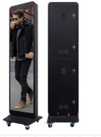 China 1500mm Wifi Control Poster LED Display Aluminum 960*1920 P2.5 Outdoor 1920hz for sale