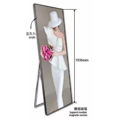 China Aluminum LED Poster Screen 960*1920 P2.5 Outdoor 3840hz for sale