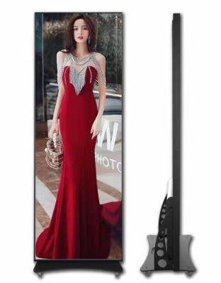 China P2.5 LED Screen 640*1920 Indoor LED Poster Screen 3840hz Die Casting Aluminum Cabinet for sale