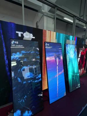 China Aluminum Iron Steel LED Poster Screen 960*1920 LED Screen P2.5 Indoor 3840hz IP56 for sale