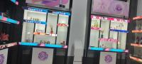 China 300*60mm P1.25 LED Shop Shelf Screen COB GOB Aluminum Thin WiFi LED Screen for sale