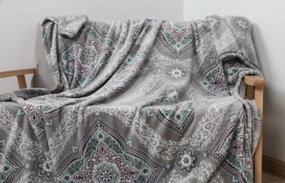 China LongWell Bulk Flannel Blankets Solid Color Lightweight Skin Friendly 220*240CM for sale