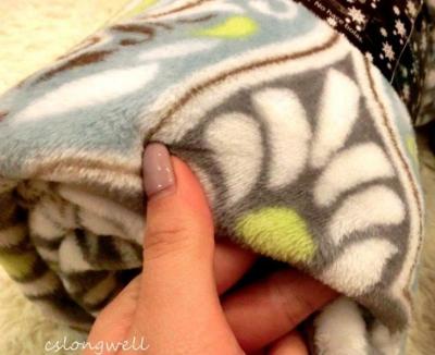 China Custom Printed Coral Fleece Blanket For Adults / Children Super Soft And Warm for sale