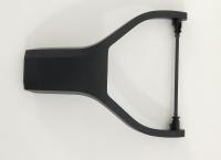 China Injection Molded PC ABS Transfer Printing Earphone Injection Accessories Shell Plastic Parts for sale