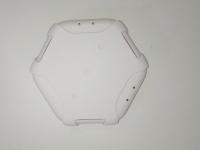 China Laser Carving ABS Injection Molding Decorative Plastic Parts for sale