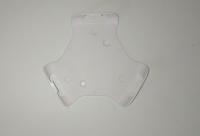 China Laser Carving ABS Injection Molding Decorative Plastic Parts for sale
