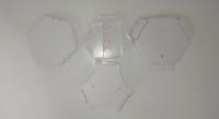 China Laser Carving ABS Injection Molding Decorative Plastic Parts for sale