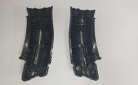 China PA66 30GF ETC Molding Silicone Parts 45 Degrees Silicone Piece Handle for sale