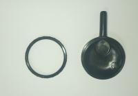 China OEM ODM Sphygmomanometer Auscultation Head Lower Cover Injection Molded Plastic Parts for sale