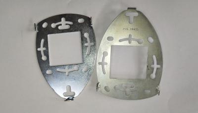 China OEM ODM Precision Hardware Parts Metal Stamping Parts Zinc Plating for sale