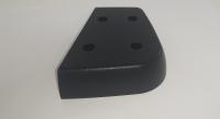 China Black Oil Anodized Al6061 Al6063 Die Casting Parts CNC Machining Parts for sale