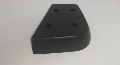 China Black Oil Anodized Al6061 Al6063 Die Casting Parts CNC Machining Parts for sale