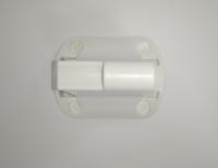China OEM ODM QMP Ivory White Plastic Router Case Bracket PC ABS for sale