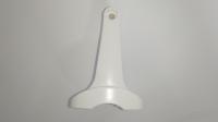 China OEM ODM QMP Ivory White Plastic Router Case Bracket PC ABS for sale