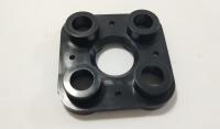 China PA PA6 Plastic Molded Parts ABS Plastic Housing Components Chrome Plating for sale