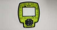 China Injection Molded Telecommunication Two-Color Coated Plastic Housing for sale