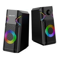 China RGB Gaming Computer Speaker USB Laptop Small Audio Super Volume Desktop Subwoofers for sale