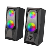 China RGB Gaming Computer Speaker USB Laptop Small Audio Super Volume Desktop Subwoofers for sale