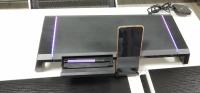 China SECC Metal Monitor Stand With USB3.0 Hub / Wireless Charging for sale