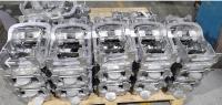 China A380 Die Casting Parts Brushing Passivating Sandblasting Laser Engraving Gold Plating for sale