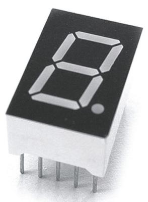 China Yellow Green 0.5 inch single digit 7 segment numeric led display Common Anode for sale