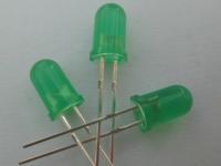 China 5mm round pure green color Indicator LED in 9.Back lighting outdoor advertising Circuit board for sale