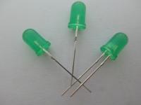 China 5mm round pure green color Indicator LED in 9.Back lighting outdoor advertising Circuit board for sale